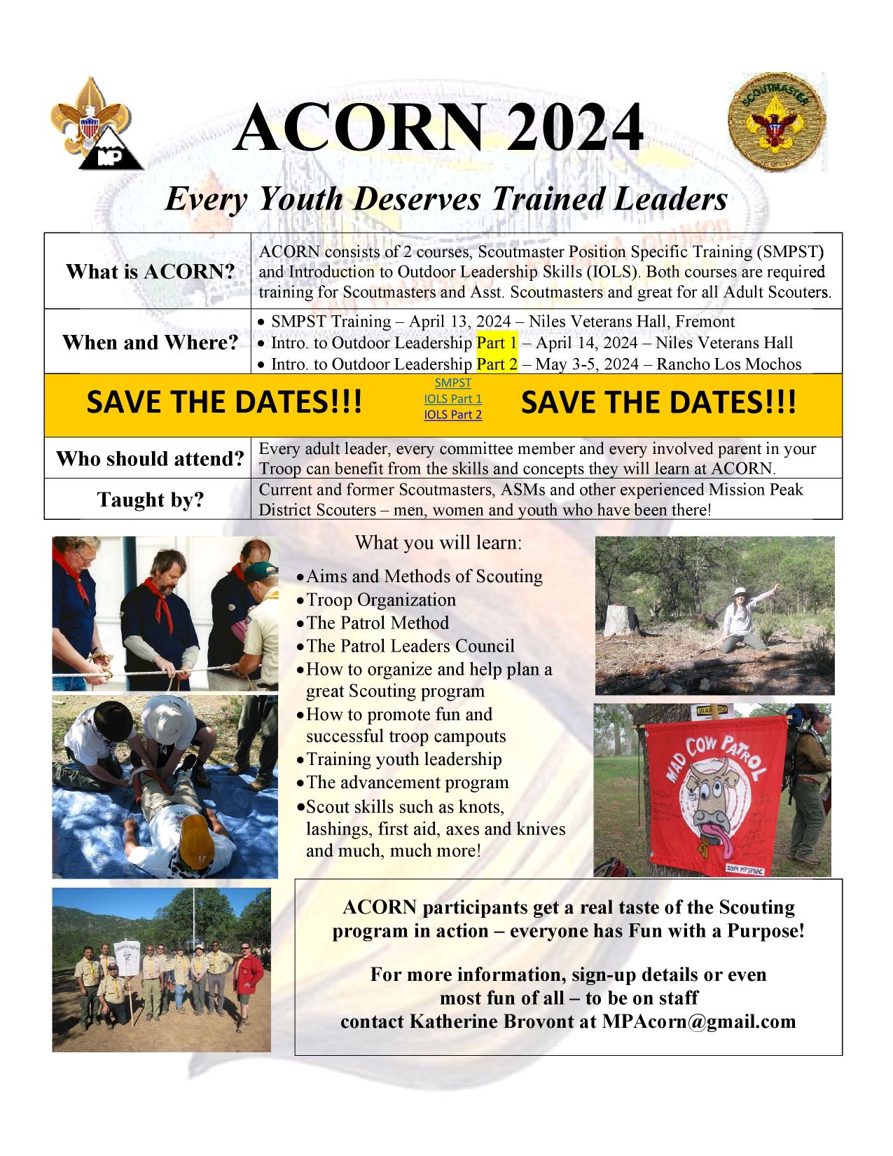 Mission Peak NewsFlash - What is happening in our Scout District - 1/25 ...